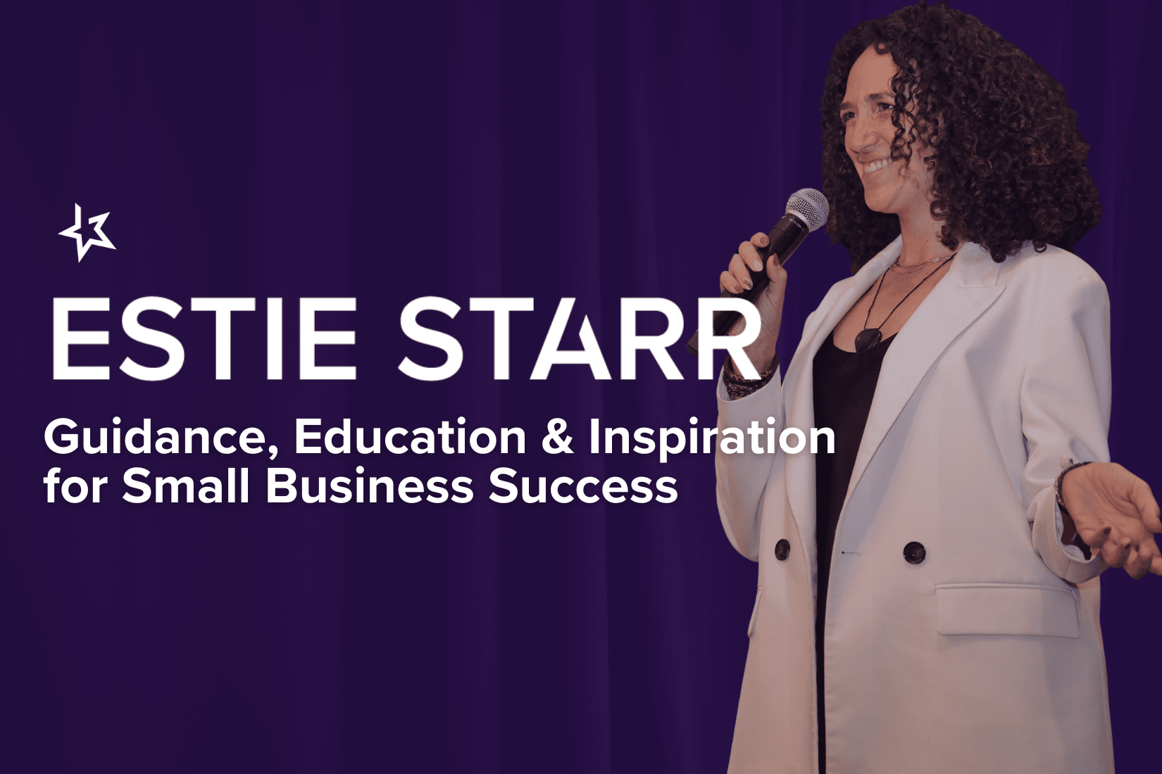 Book Estie to Speak | Estie Starr